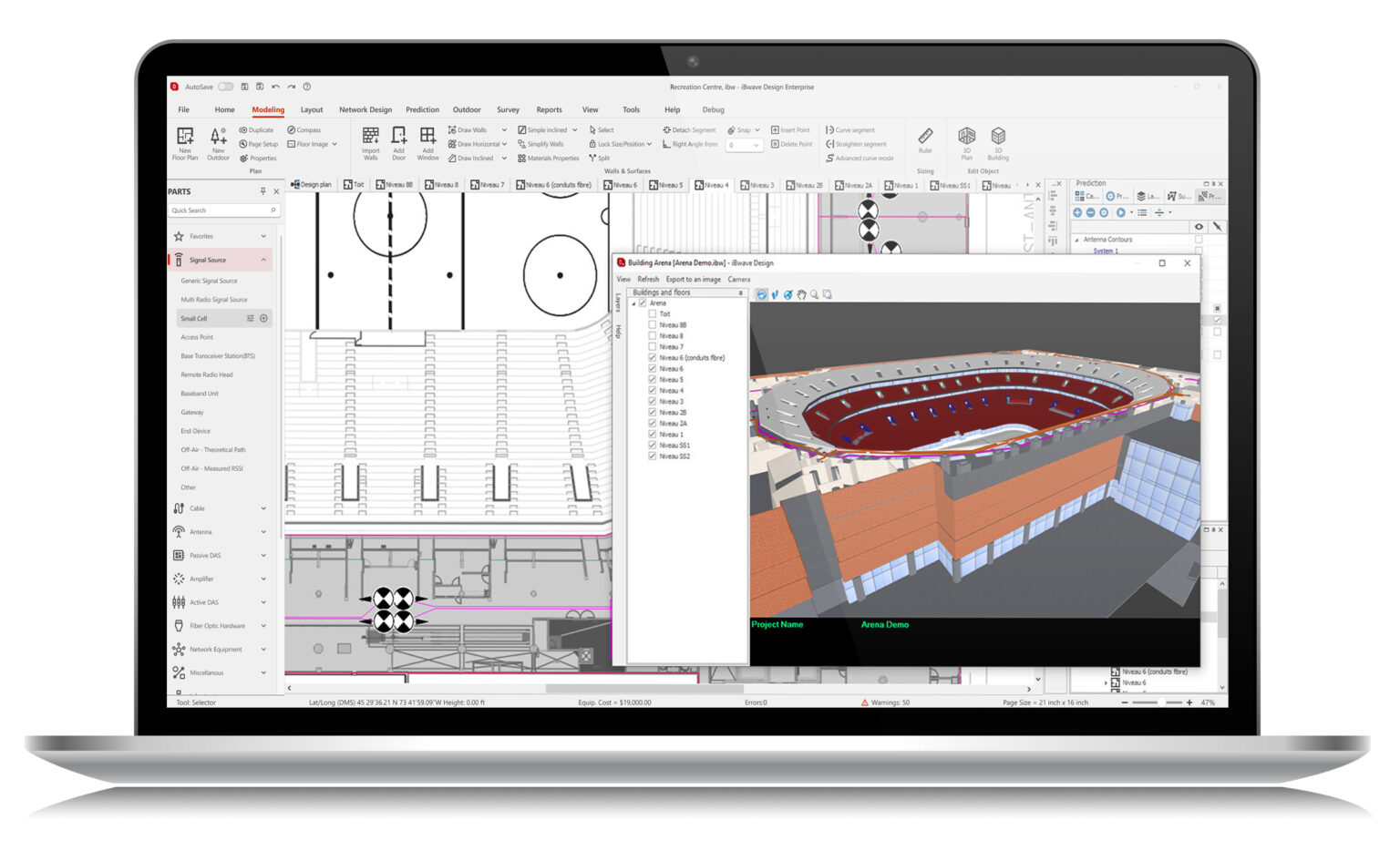 iBwave Design Enterprise: Advanced Indoor Wireless Network Design